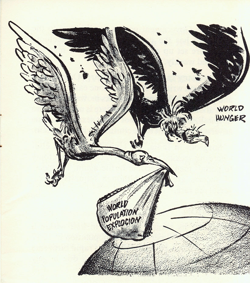 Population Explosion Drawing