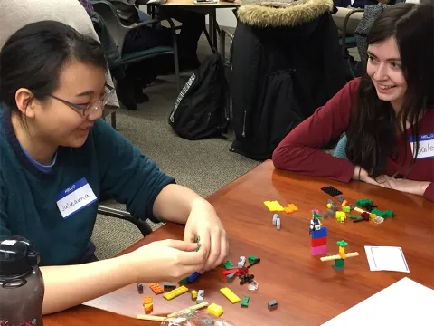 Smith Engineering Students Play With Legos for Real-World Results