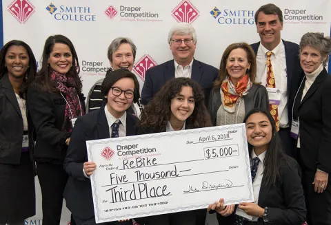 Students Win Big at 2018 Draper Competition