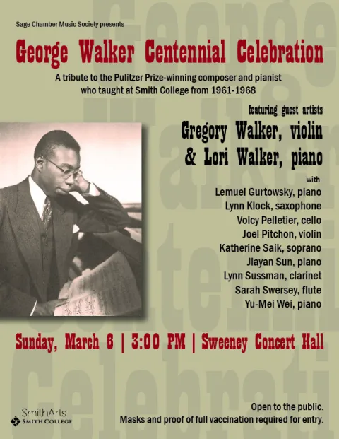 George Walker Centennial Celebration